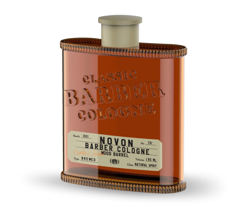 Novon Professional Classic Barber Cologne Wood Barrel - Kapsalonartikelen